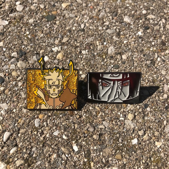 Other | Naruto Itachi Enamel Anime Pins | Poshmark